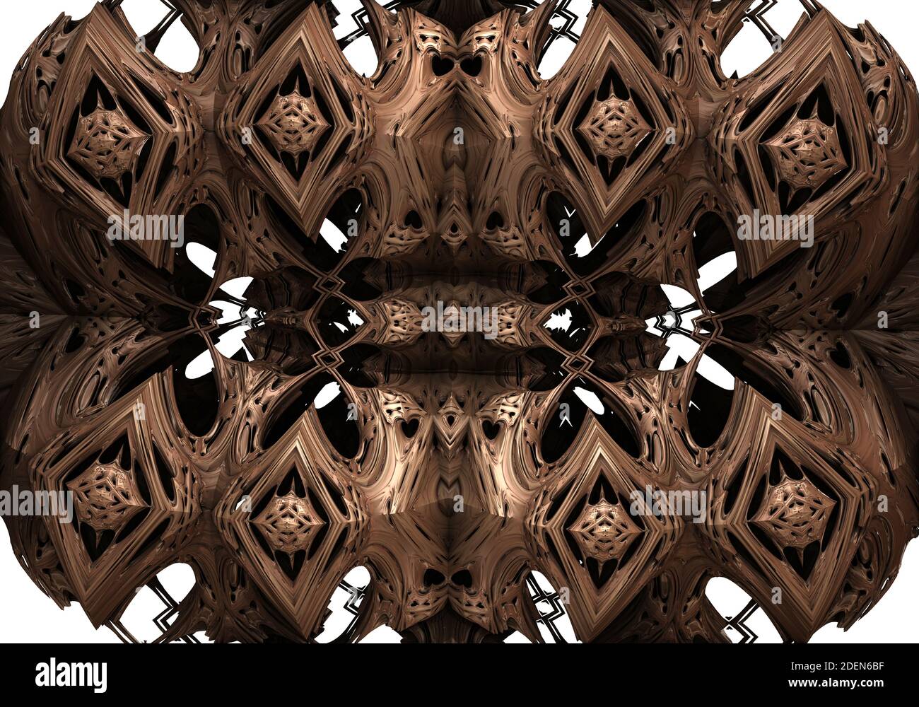 Unique 3d wooden pattern. 3d illustration Stock Photo - Alamy