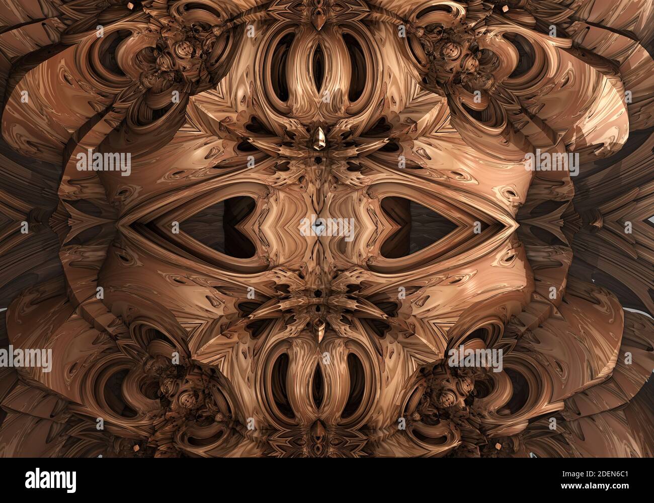 Unique 3d wooden pattern. 3d illustration Stock Photo - Alamy