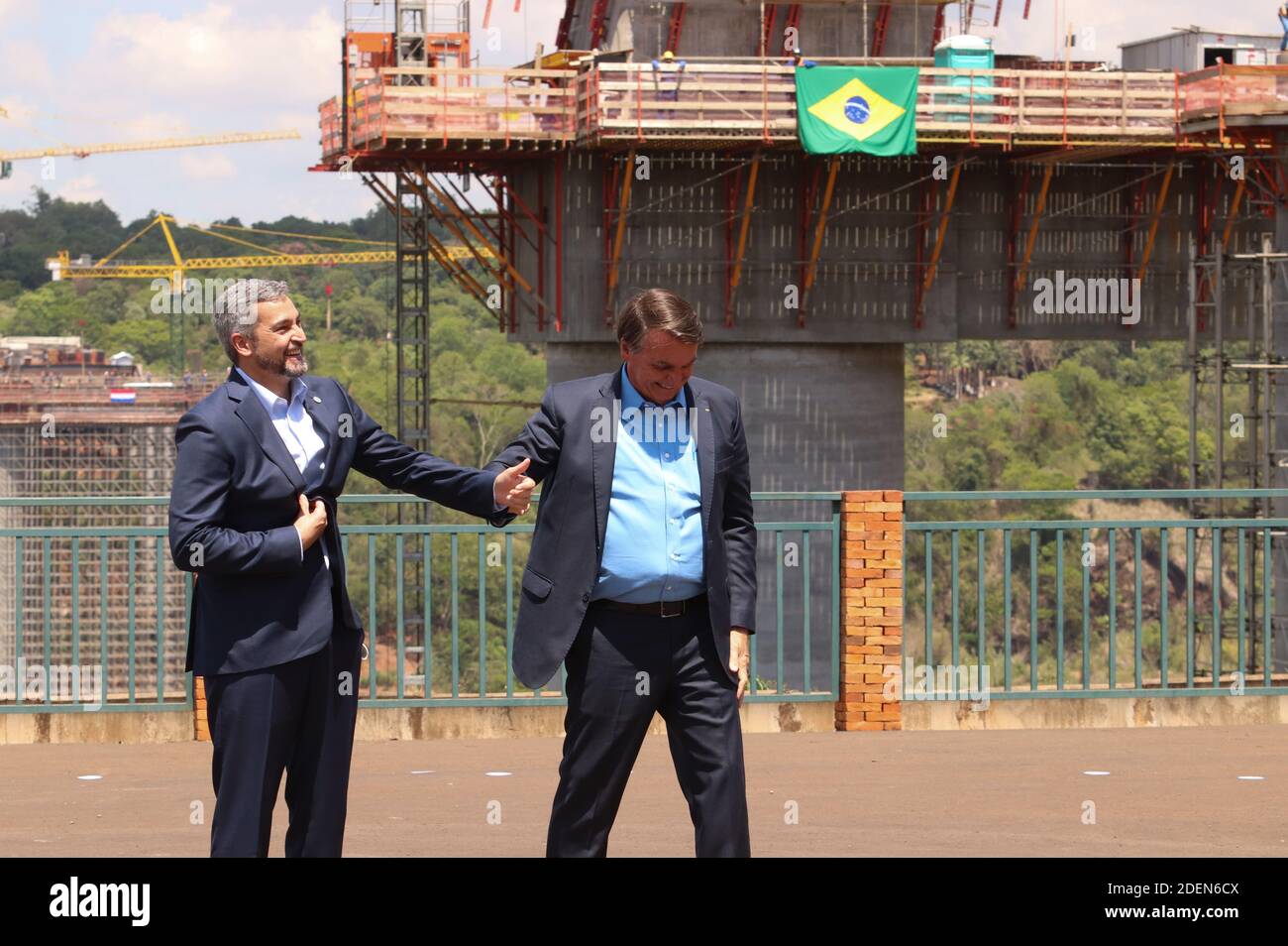 FOZ DO IGUAÇU, PR - 01.12.2020: BOLSONARO VISITA FOZ DO IGUAÇU - The ...