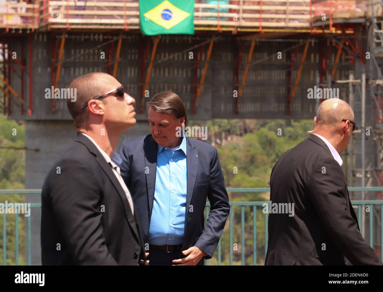 FOZ DO IGUAÇU, PR - 01.12.2020: BOLSONARO VISITA FOZ DO IGUAÇU - The ...