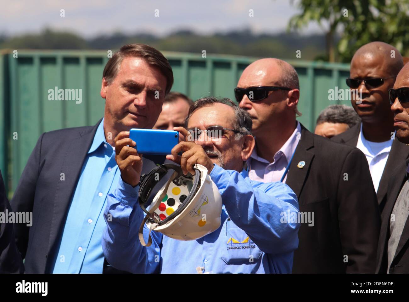 FOZ DO IGUAÇU, PR - 01.12.2020: BOLSONARO VISITA FOZ DO IGUAÇU - The ...