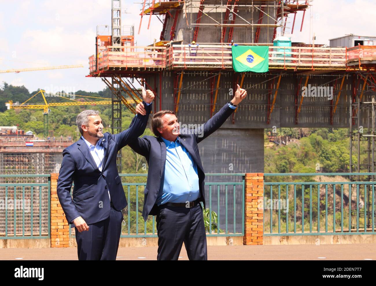 FOZ DO IGUAÇU, PR - 01.12.2020: BOLSONARO VISITA FOZ DO IGUAÇU - The ...