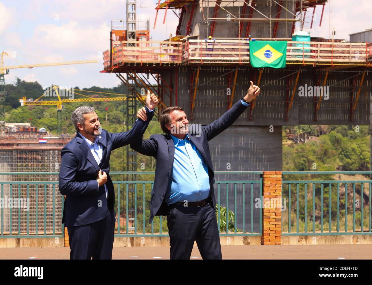 FOZ DO IGUAÇU, PR - 01.12.2020: BOLSONARO VISITA FOZ DO IGUAÇU - The ...