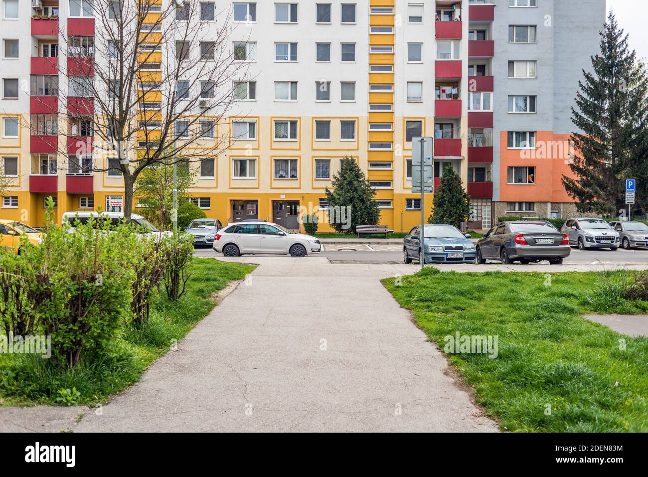 Residential District, Bratislava, Slovakia Stock Photo - Alamy