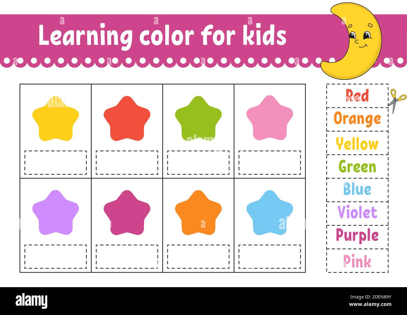 Colors Chart For Kids