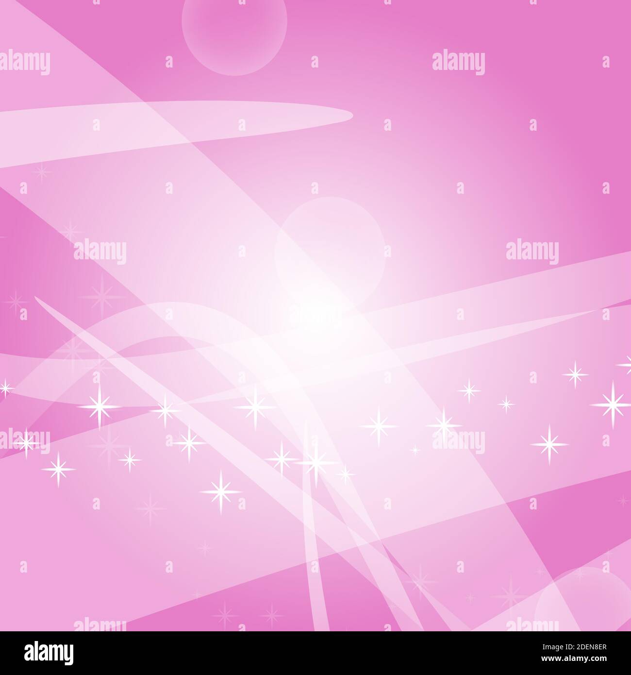 Colorful abstract background with circles and stars. Bright design ...