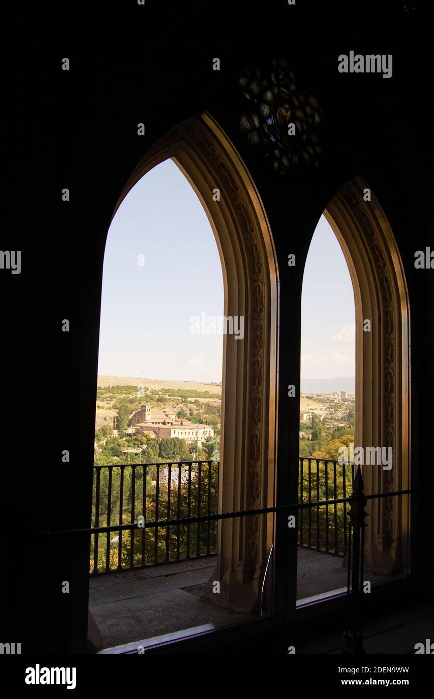 Gothic arches arched windows hi-res stock photography and images - Alamy