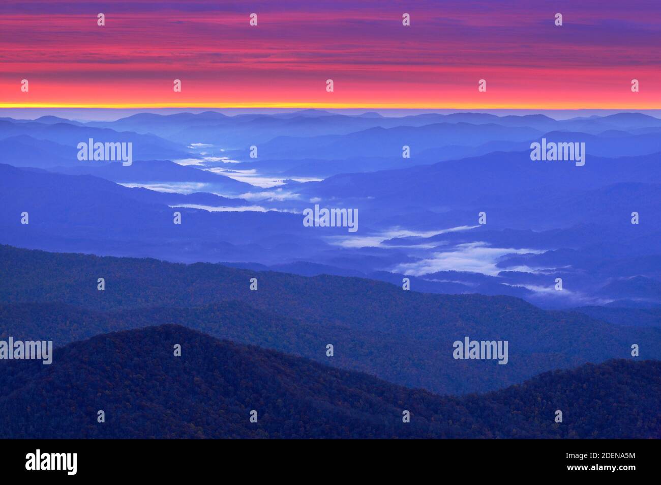 USA, Deep South,Appalachian Mountains, North Carolina, Great Smoky ...