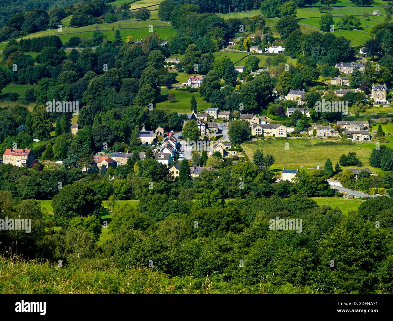 Grindleford Village High Resolution Stock Photography and Images - Alamy