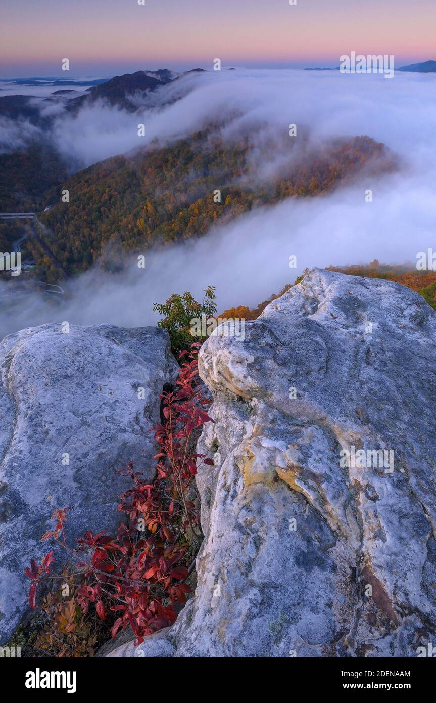 USA, East, Virginia, Appalachian, Cumberland Gap, National Historic ...