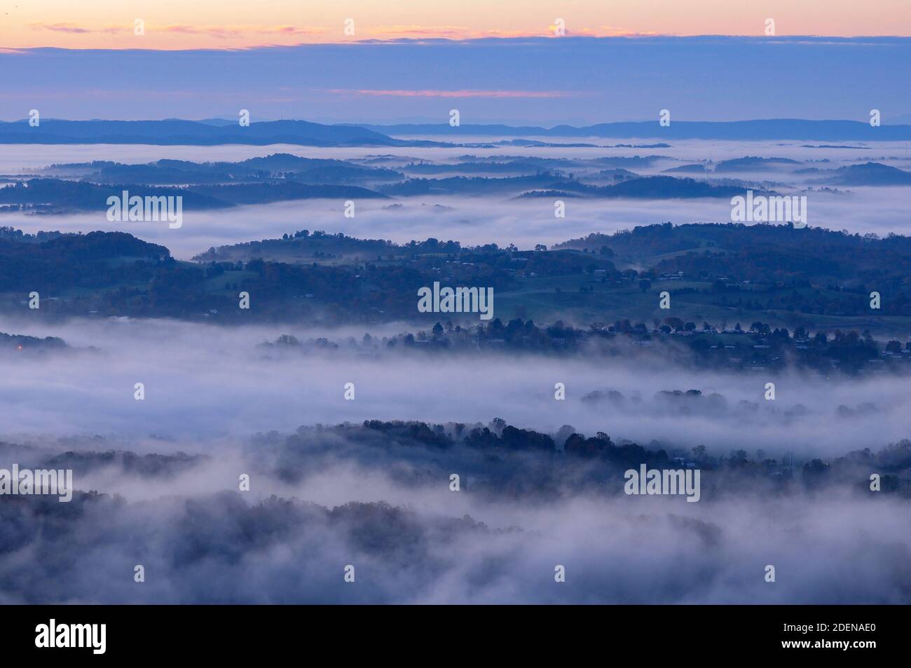USA, East, Virginia, Appalachian, Cumberland Gap, National Historic ...