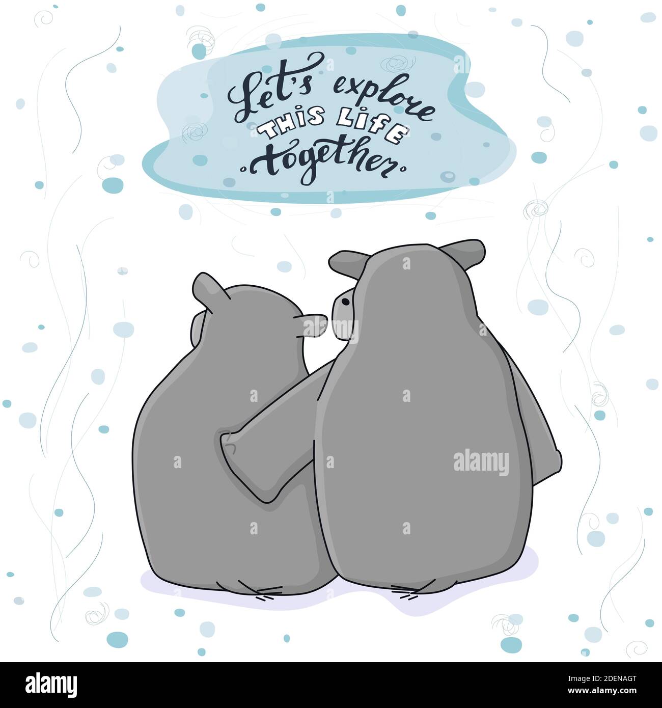 Cute Hippo male gives a hug to hippo female. Lets explore this life ...