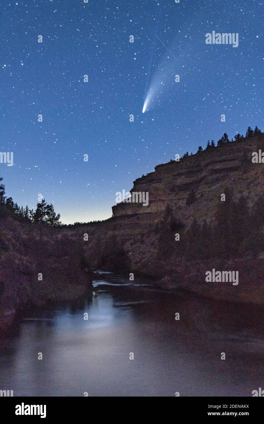Comet neowise hi-res stock photography and images - Alamy