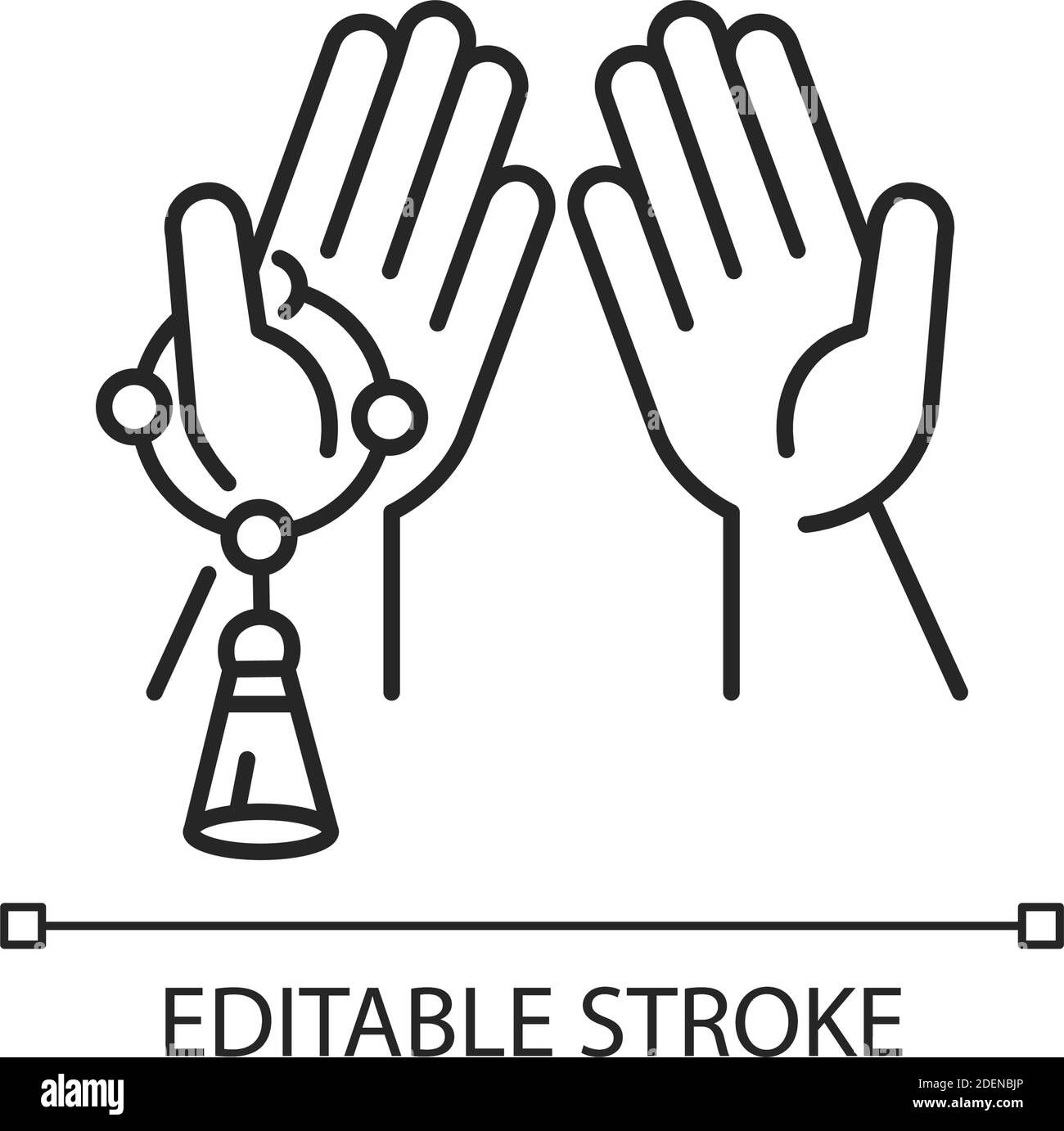 Prayer faith praying muslim allah god Black and White Stock Photos ...