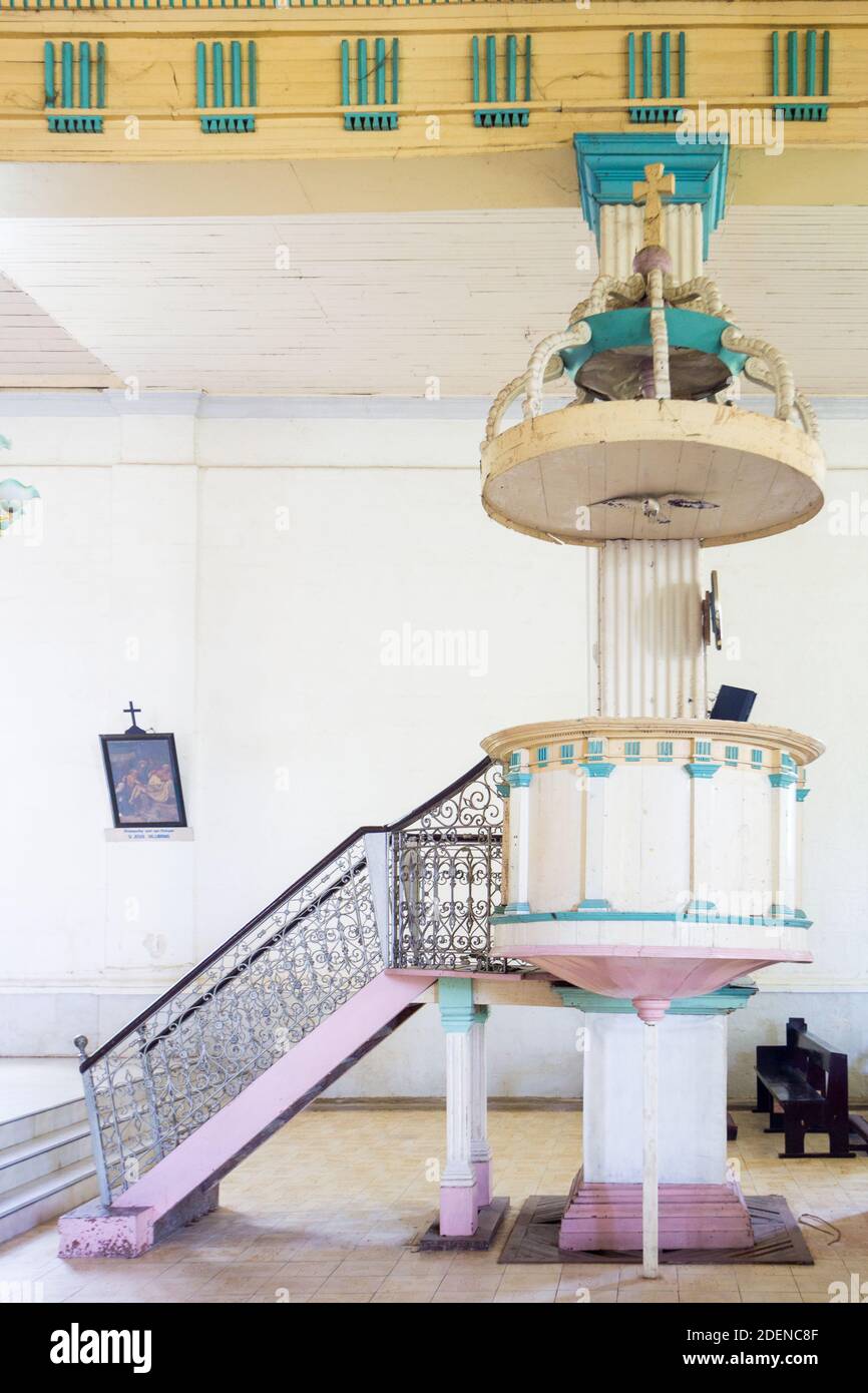 The heritage catholic parish church of Garcia Hernandez in Bohol ...