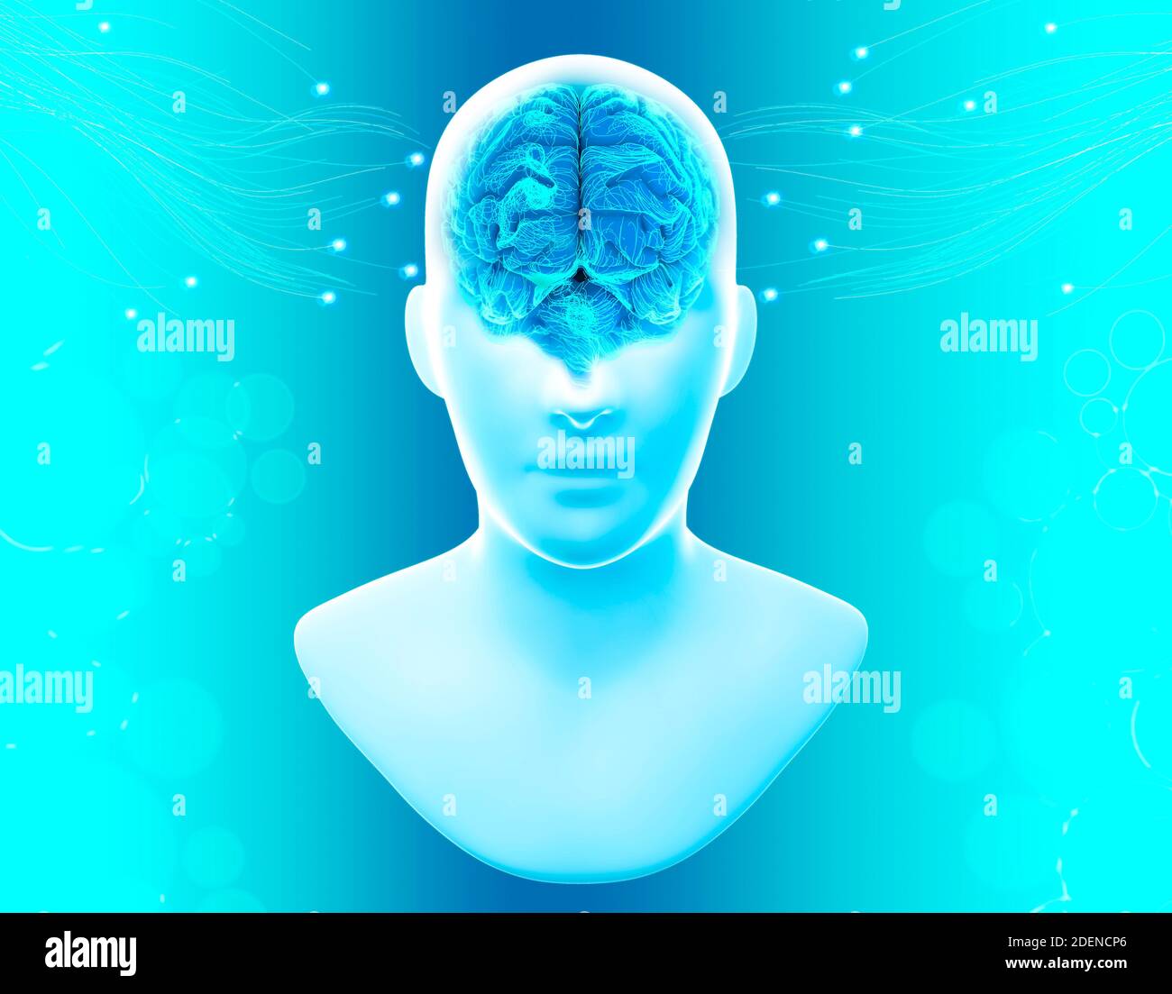 Digital consciousness, brain potential. Ideas and innovation. Free your ...
