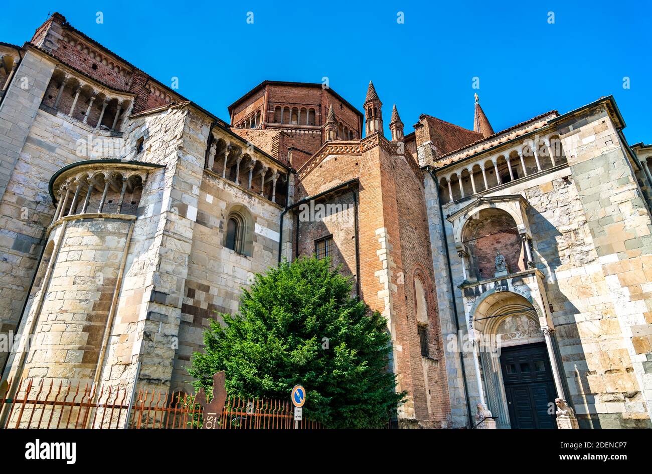 Piacenza Cathedral in Italy Stock Photo - Alamy