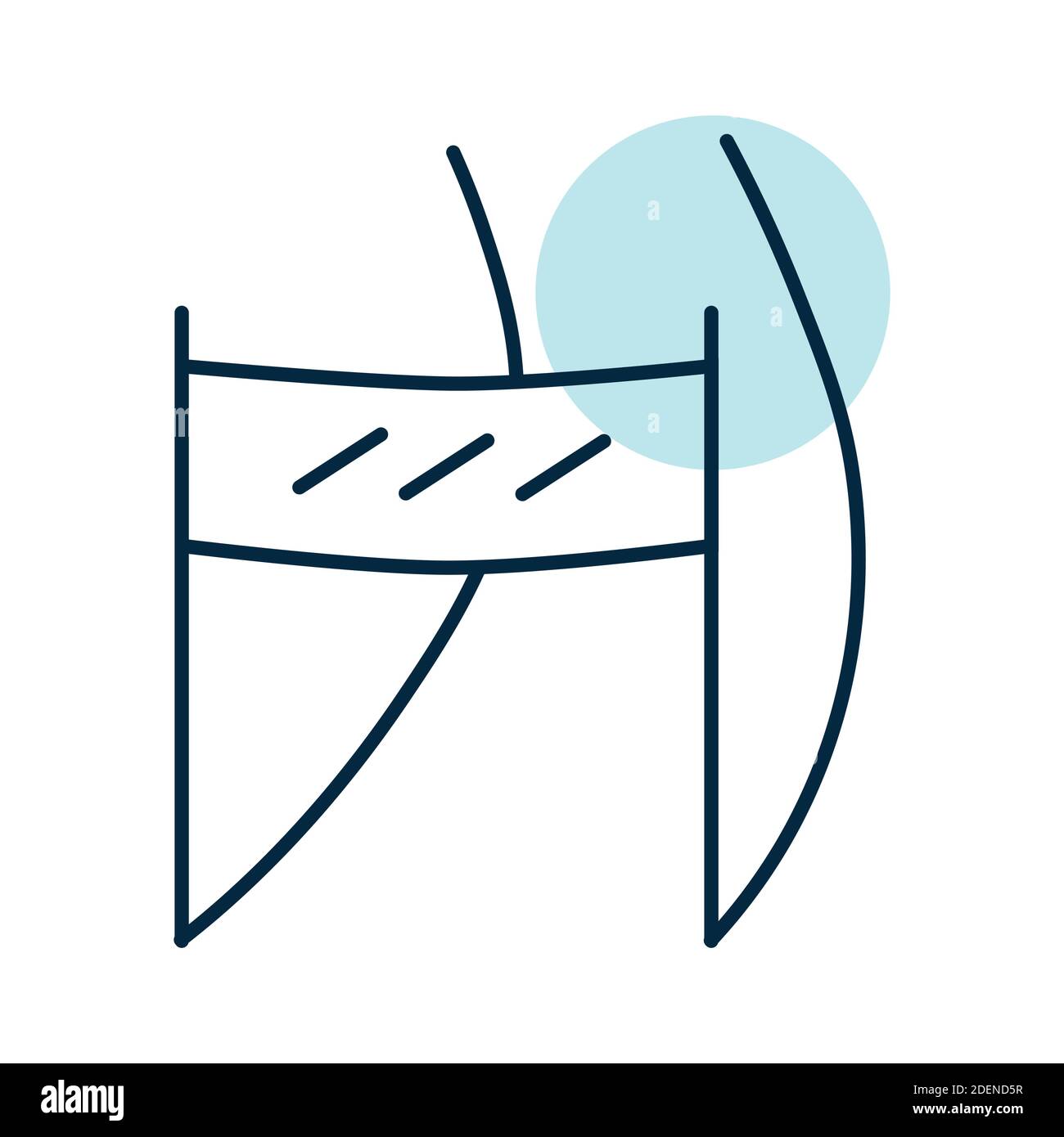 Slope of the graph Cut Out Stock Images & Pictures - Alamy