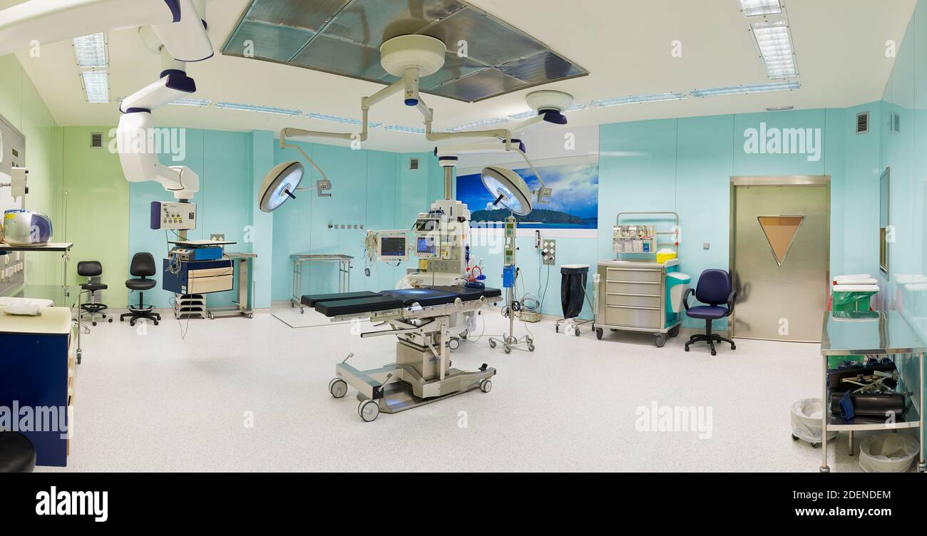 Hospital operating room Stock Photo - Alamy