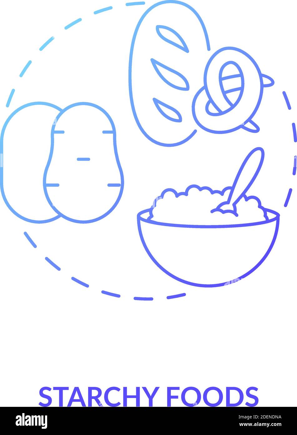 Starchy foods hi-res stock photography and images - Alamy