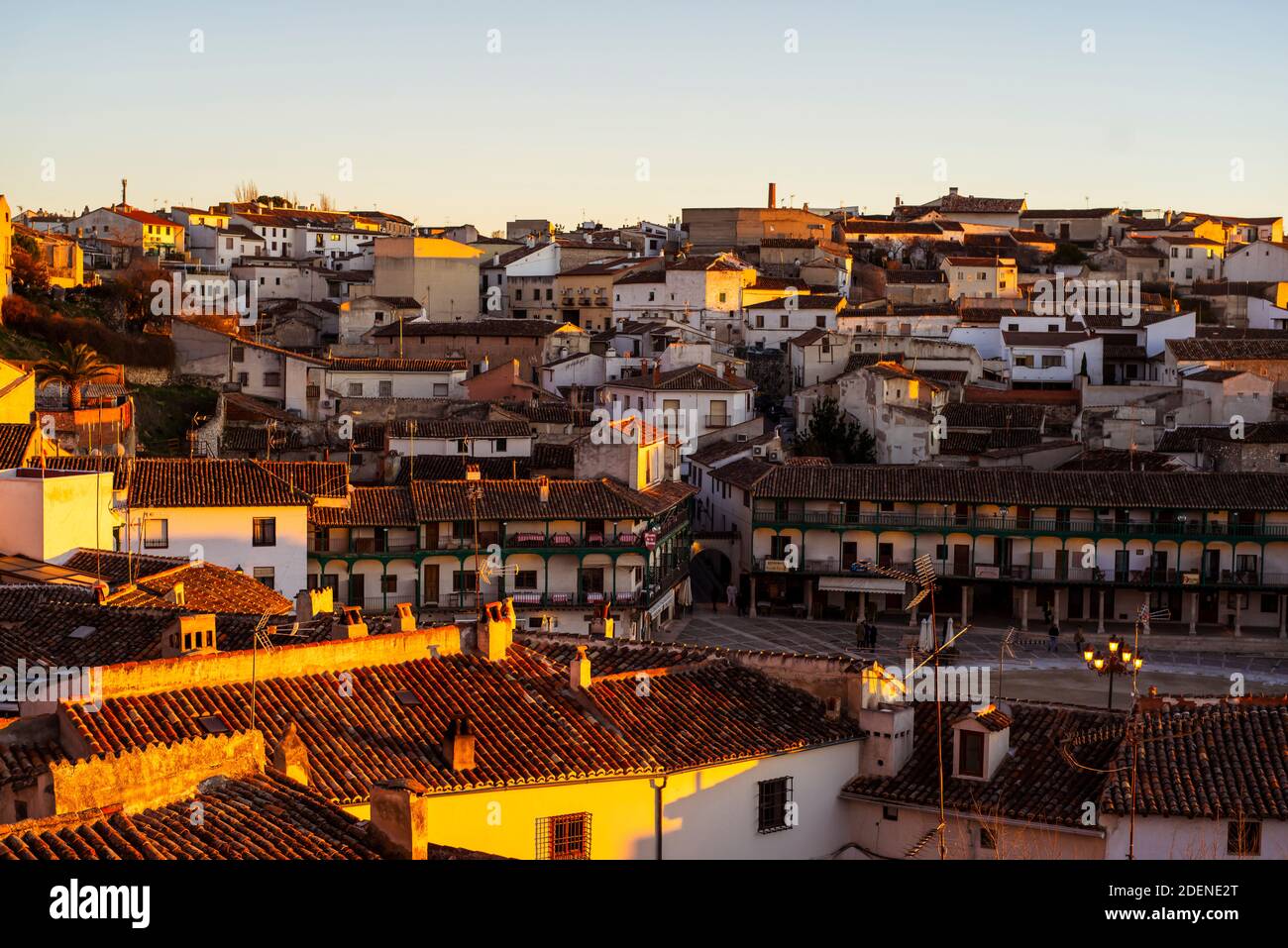 Terraces main square chinchon hi-res stock photography and images - Alamy