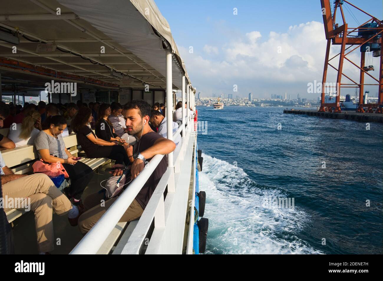 Inside public boat hi-res stock photography and images - Alamy