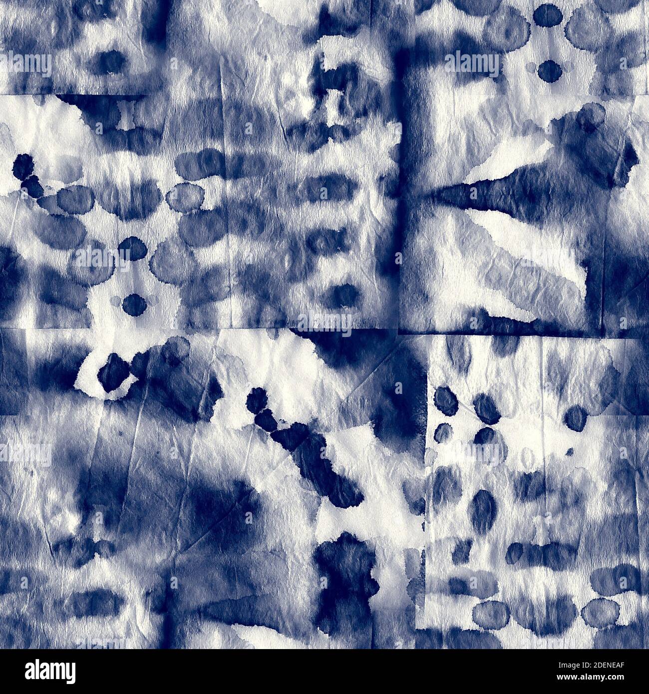 Alcohol ink indigo seamless background. Ink colors are amazingly bright ...
