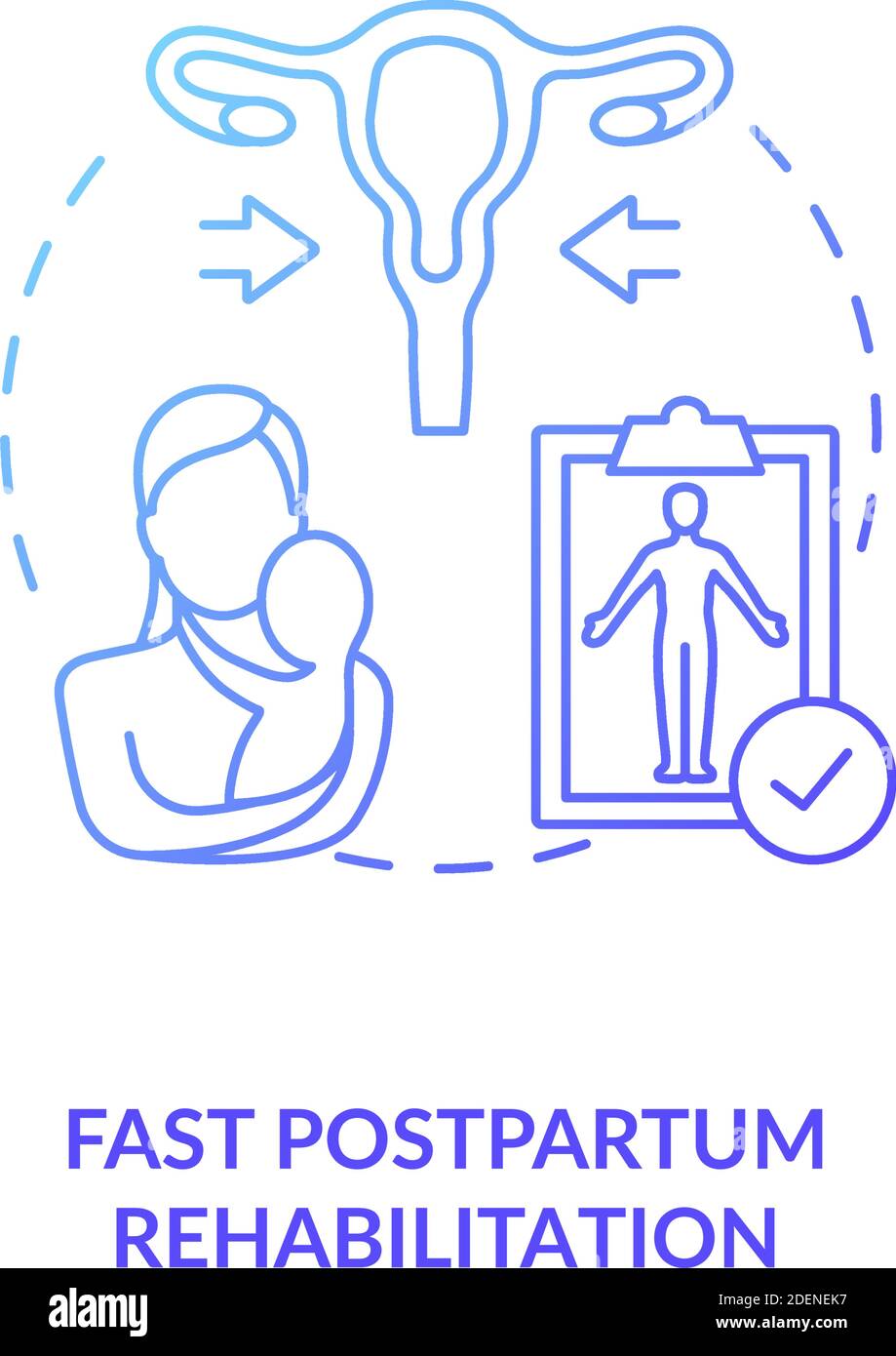 Postpartum recovery Stock Vector Images - Alamy