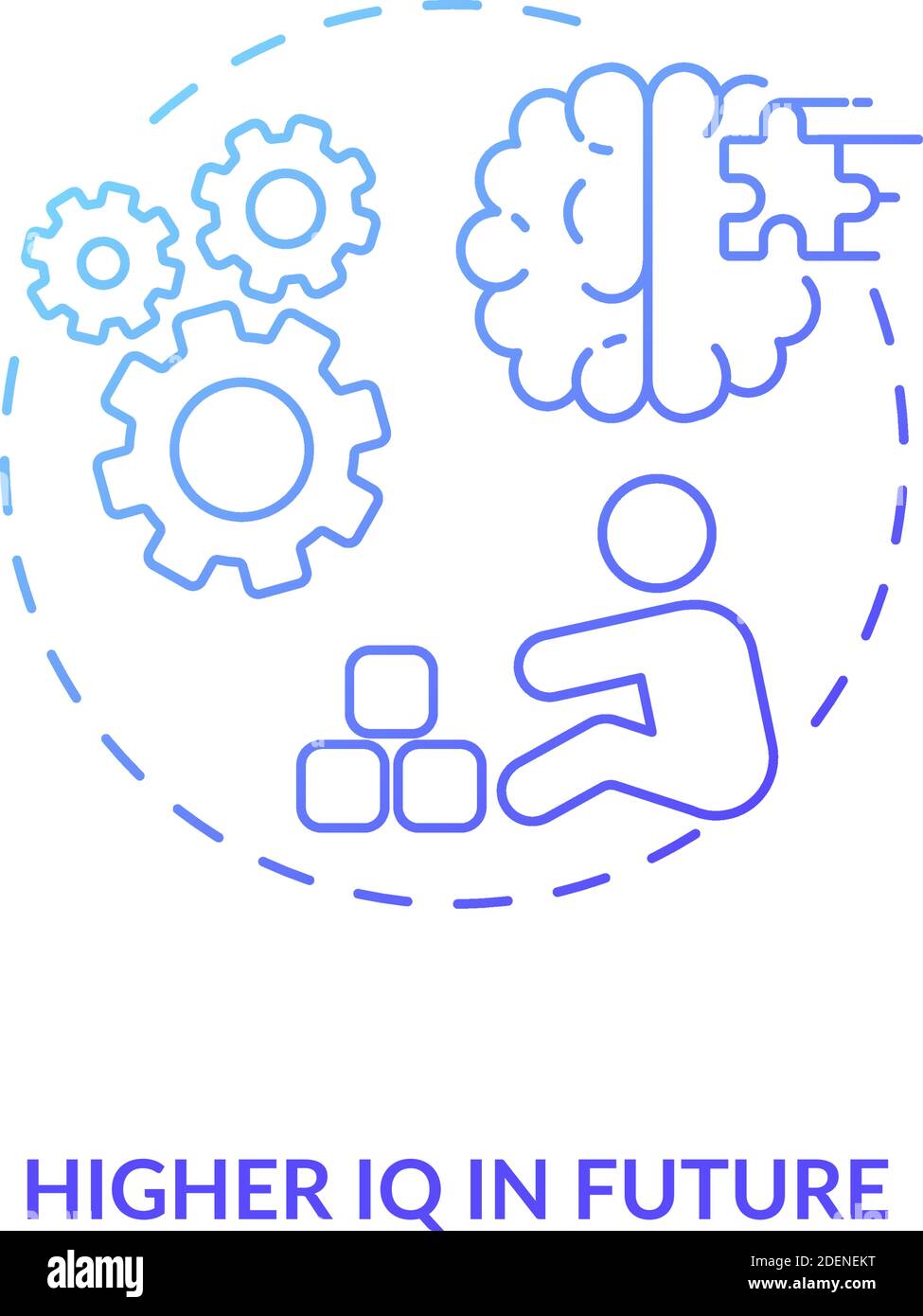 Higher intelligence Stock Vector Images - Alamy