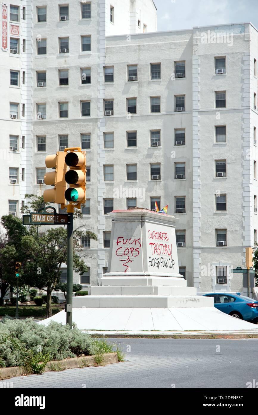 Jeb stuart monument hi-res stock photography and images - Alamy