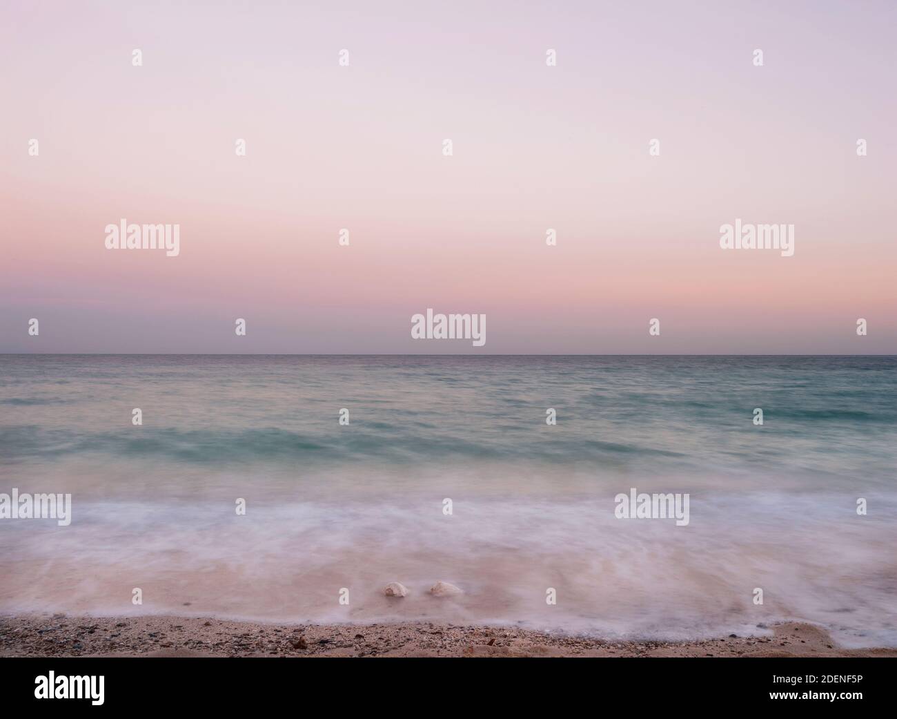 sunrise with shell on the beach a symbolic nature art design and ...