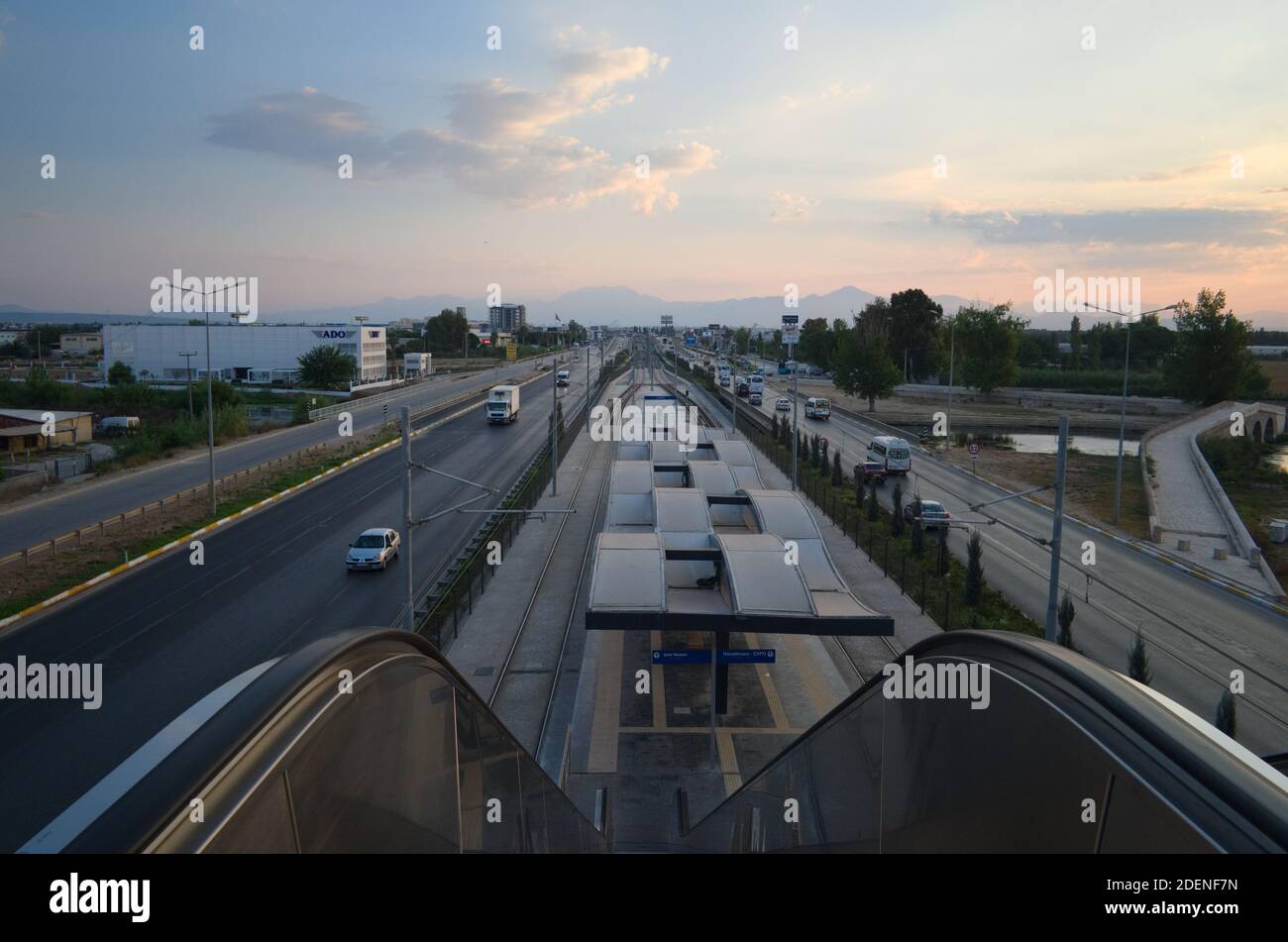 Antalya tramway tram transport hi-res stock photography and images - Alamy