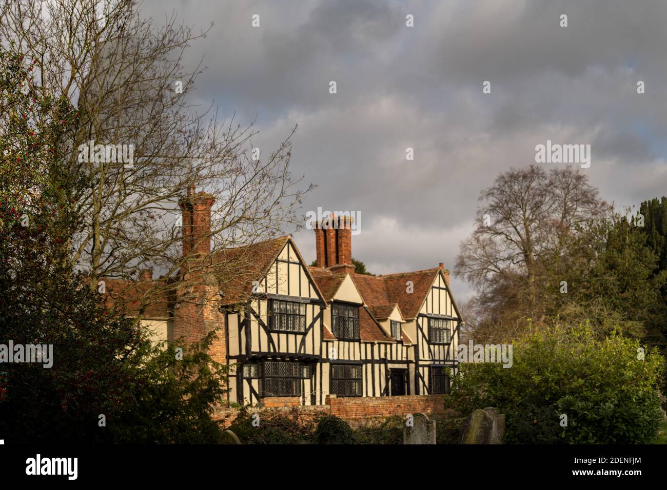 Tudor House, Terling Stock Photo - Alamy