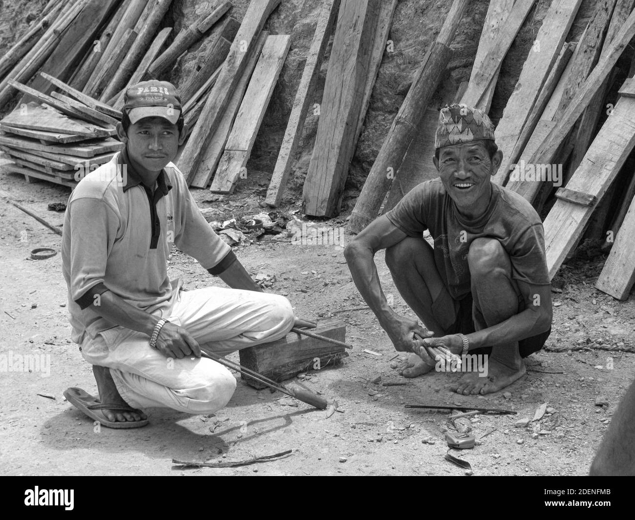 Men at work Stock Photo - Alamy