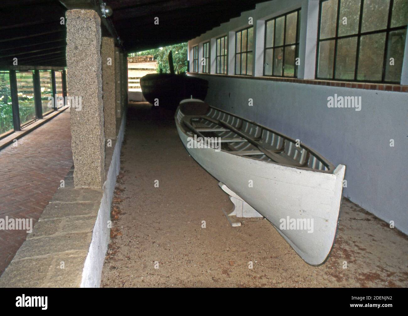 Caprera Island, Sardinia, Italy. Garibaldi House and Museum (scanned ...