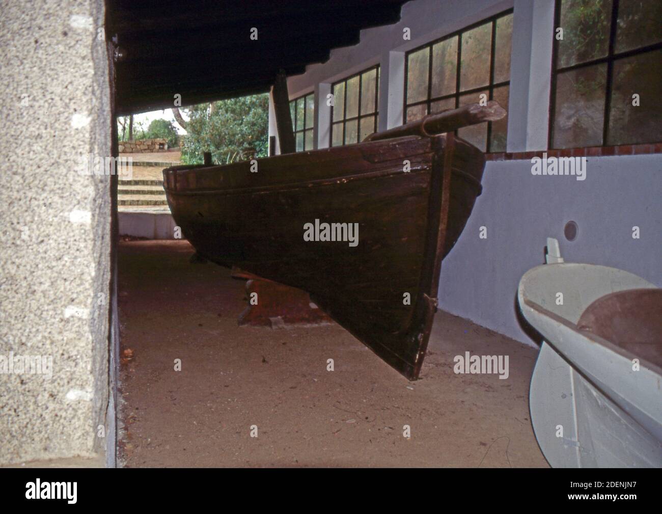 Caprera Island, Sardinia, Italy. Garibaldi House and Museum (scanned ...