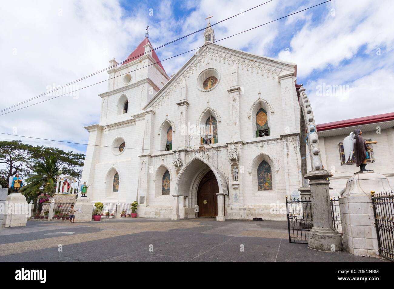 Facade of Naic Church in Cavite, Philippines Stock Photo - Alamy