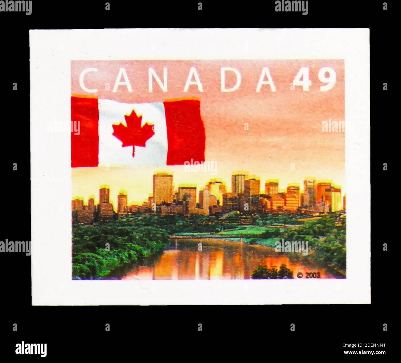 Canada Flag Old Postage Stamp High Resolution Stock Photography and ...