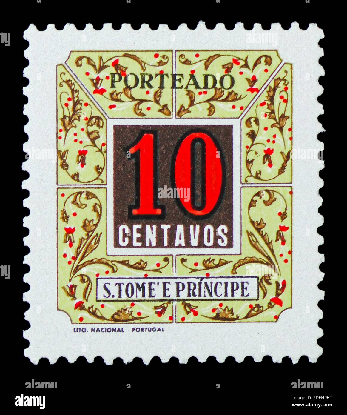 MOSCOW, RUSSIA - JUNE 28, 2020: Postage stamp printed in Sao Tome and ...