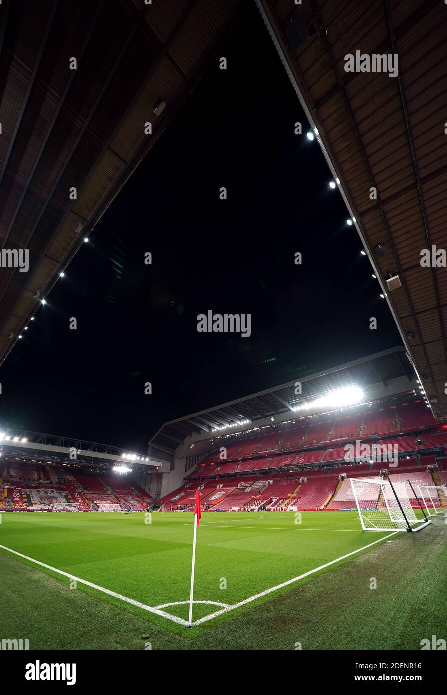 General view of the ground before the UEFA Champions League Group D ...