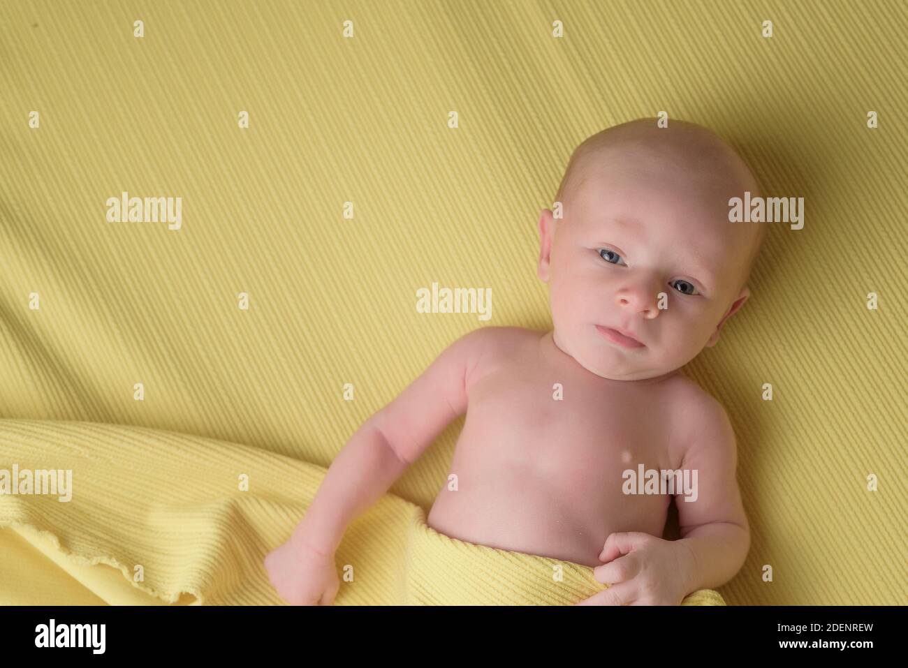 Portrait of cute baby smiling at camera Stock Photo - Alamy