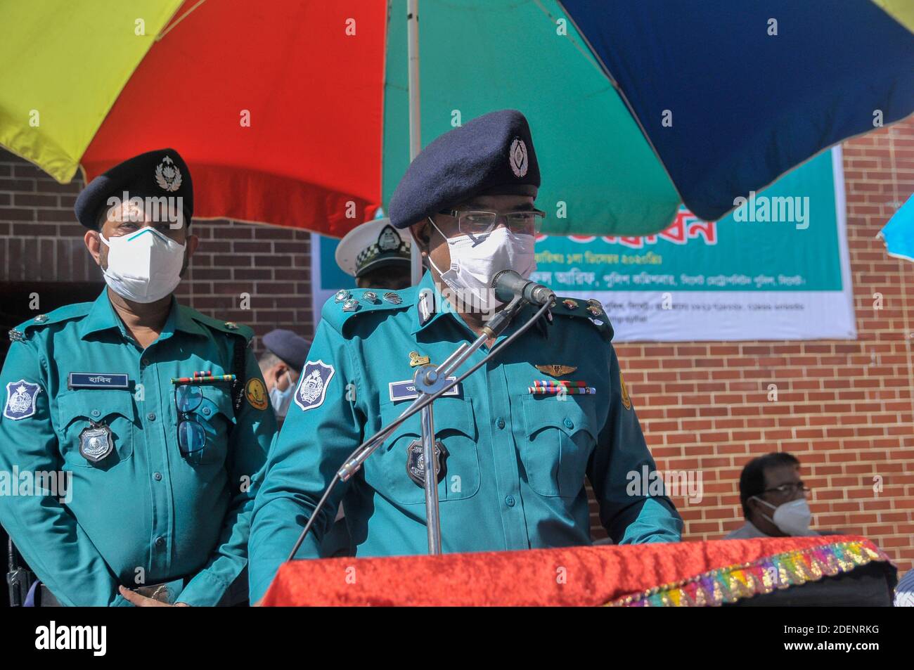 Sylhet, Bangladesh. 1st December 2020. MD NISHARUL ARIF, Police ...