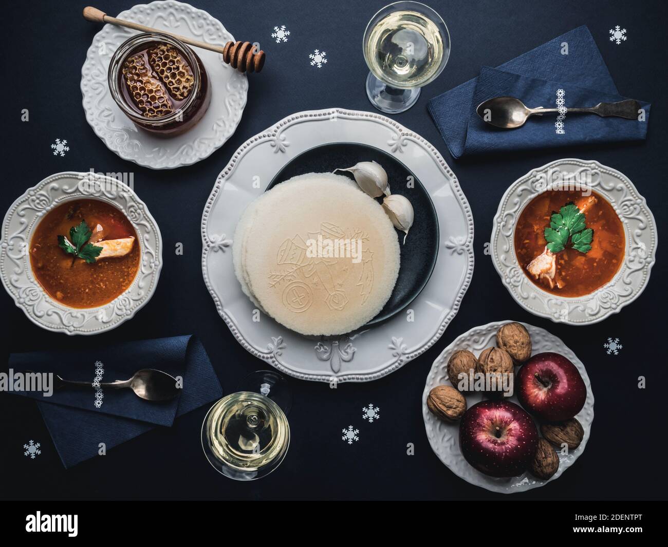 Christmas Dinner Table For Two