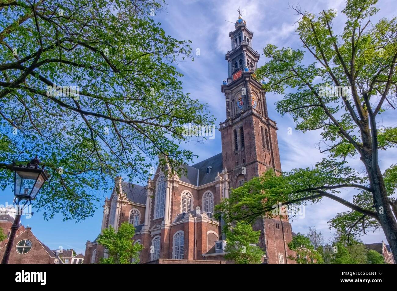 Westerkerk church in Amsterdam, Netherlands Stock Photo - Alamy
