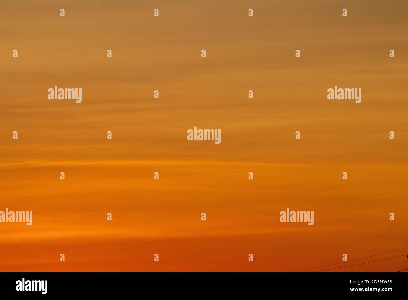 Woman orange glow effect hi-res stock photography and images - Alamy