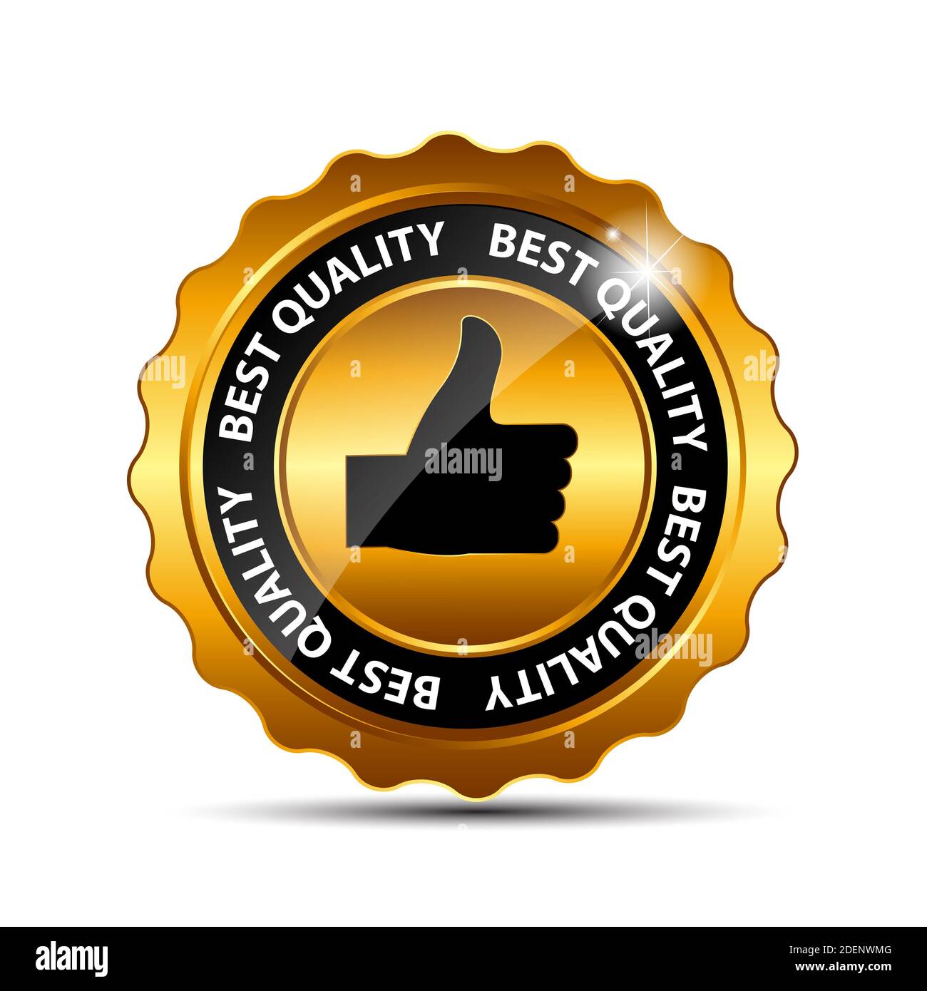 Best Choice Label with Red Ribbon. Isolated Illustration Stock Photo ...