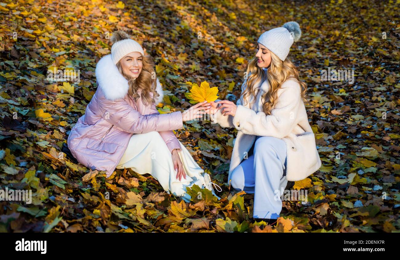 So beautiful. cozy and comfortable. autumn season fashion. female ...