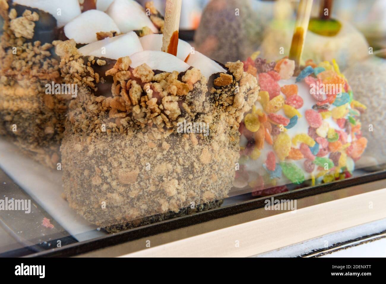 Assorted candy coated nuts hi-res stock photography and images - Alamy