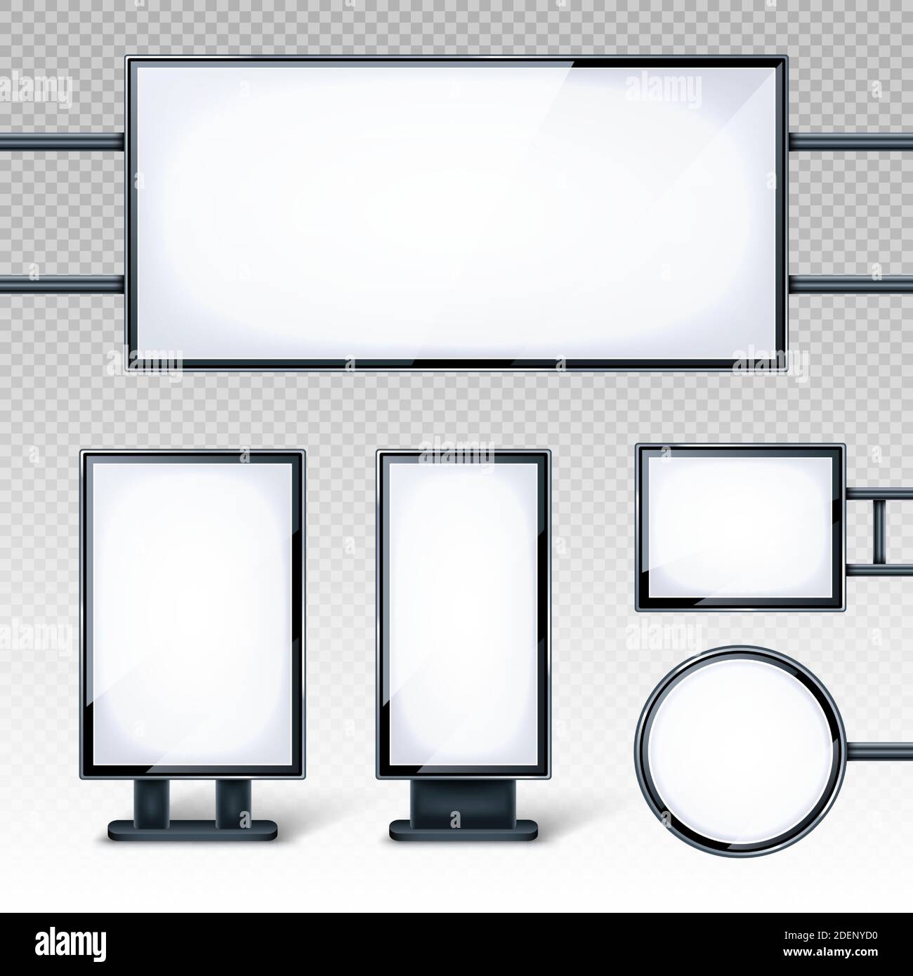 Empty white vertical rectangle Stock Vector Images - Alamy