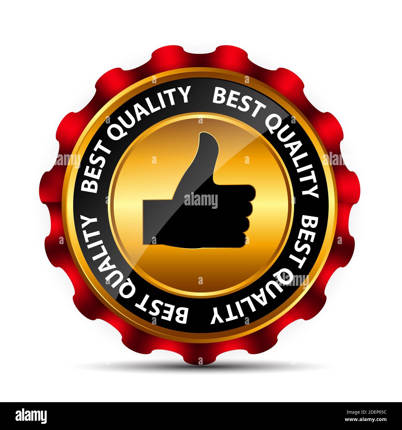 Best Choice Label with Red Ribbon. Illustration Stock Photo - Alamy